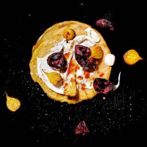 Roasted Beet, Yogurt, Pomegranate Molasses & Toasted Cumin Seeds Crepe ...