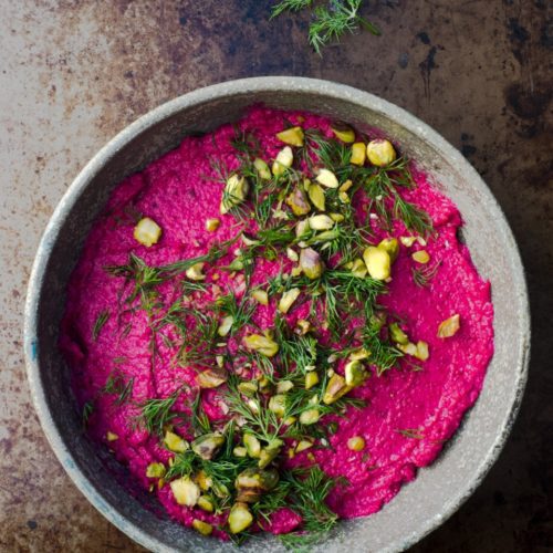 Beautiful Beet Hummus | GFF Magazine