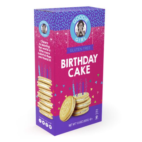 gluten free vanilla sandwich cookies: Goodie Girl's Birthday Cake ...