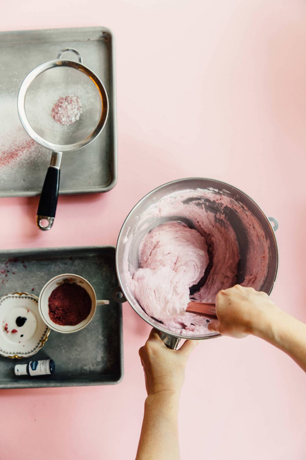 Mixing-Macaron-Ingredients-Together | GFF Magazine